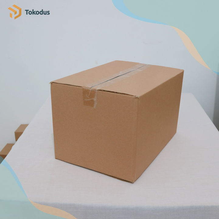 (ISI 5 PCS) Kardus Packing Aqua/Dus Mineral Water 36x24x21 cm Karton Polos Packaging - Tokodus ...