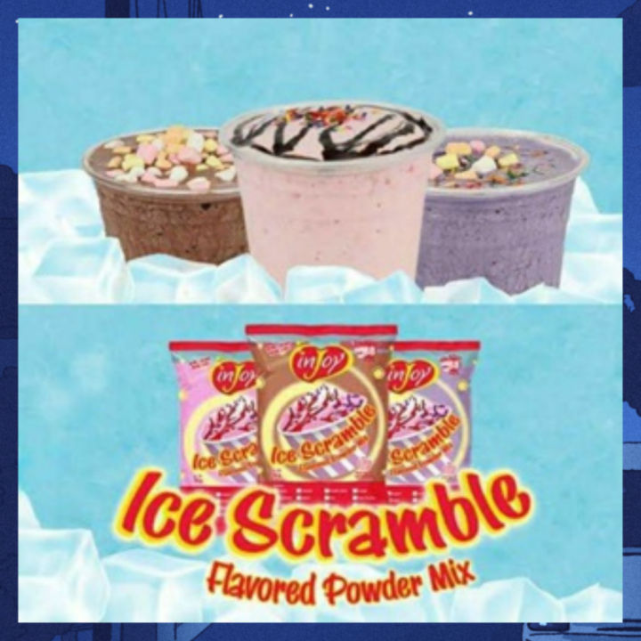 Injoy Ice Scramble Classic Ube Chocolate Iskrambol 1kilo | Lazada PH