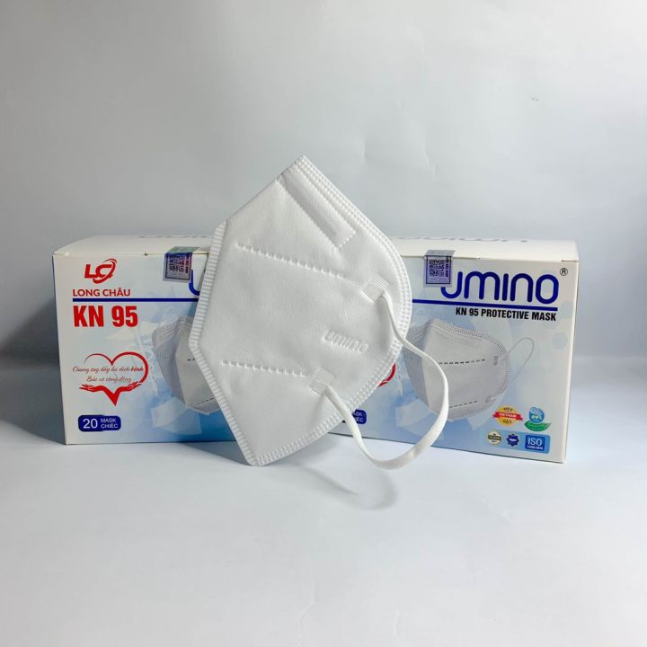 Hộp 20 chiếc Khẩu trang N95 KN95 Có Van Thở 5 lớp kháng khuẩn và chống bụi. Khẩu trang y tế n95 ...