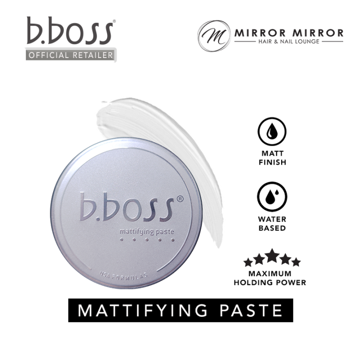 B.BOSS Hair Wax / Hair Cray - (Mattifying Paste) | Lazada Singapore