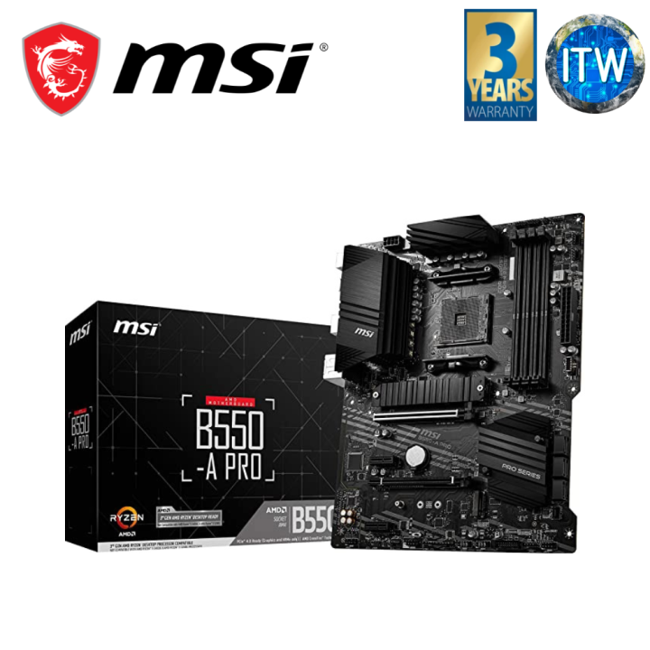 MSI B550-A Pro ATX AM4 DDR4 Motherboard | Lazada PH