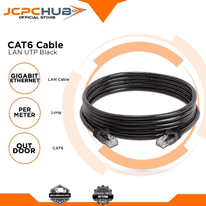 CAT6 Cable Shielded Metal Outdoor Ethernet LAN UTP Network Cable 1M 5M ...