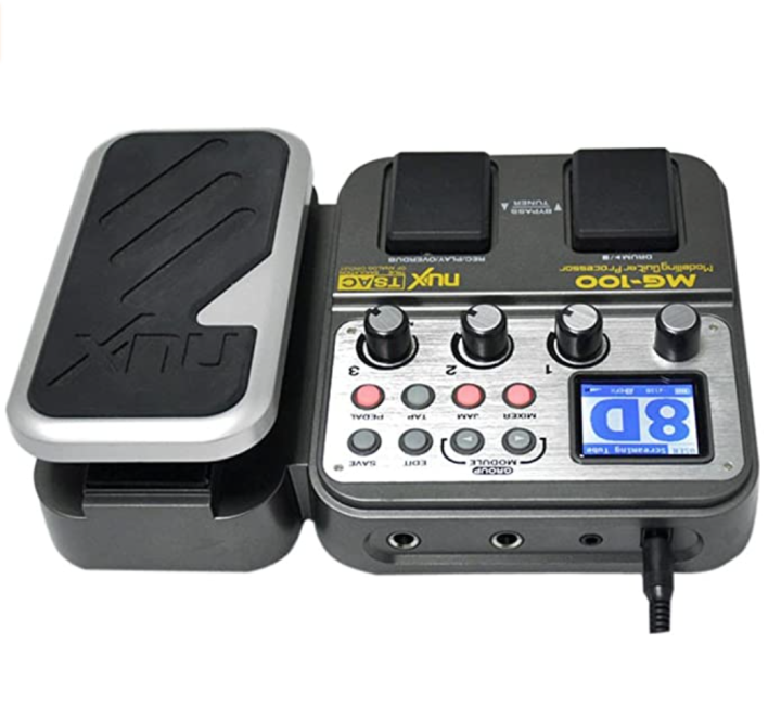 Monstermarketing NUX MG-100 Modeling Guitar Processor Guitar Effect ...