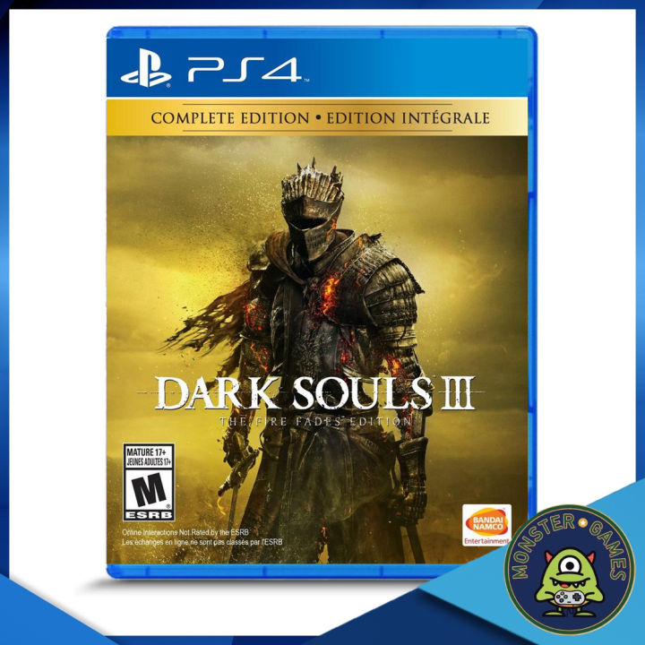 Dark Souls III The Fire Fades Edition Game of The Year Ps4 Game แผ่นแท้ ...