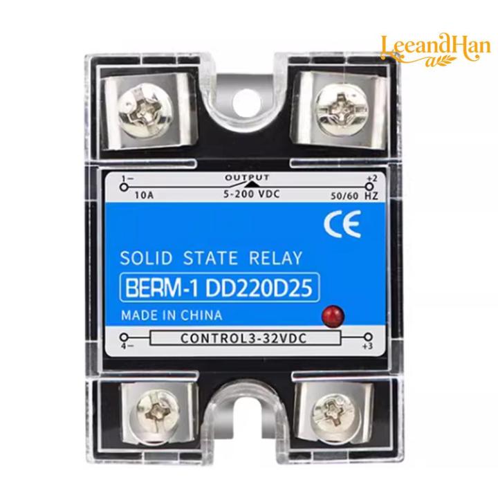 【LeeandHan】 Advanced Solid State Relay for Single Phase Control 10A ...