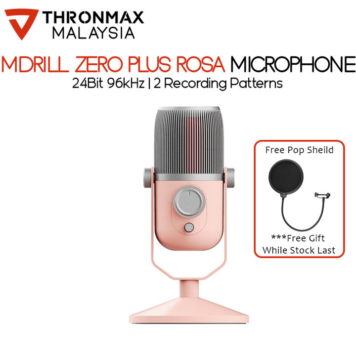 Mikrofon Thronmax MDrill Zero Plus Edisi Rosa Mikrofon Kondensor ...