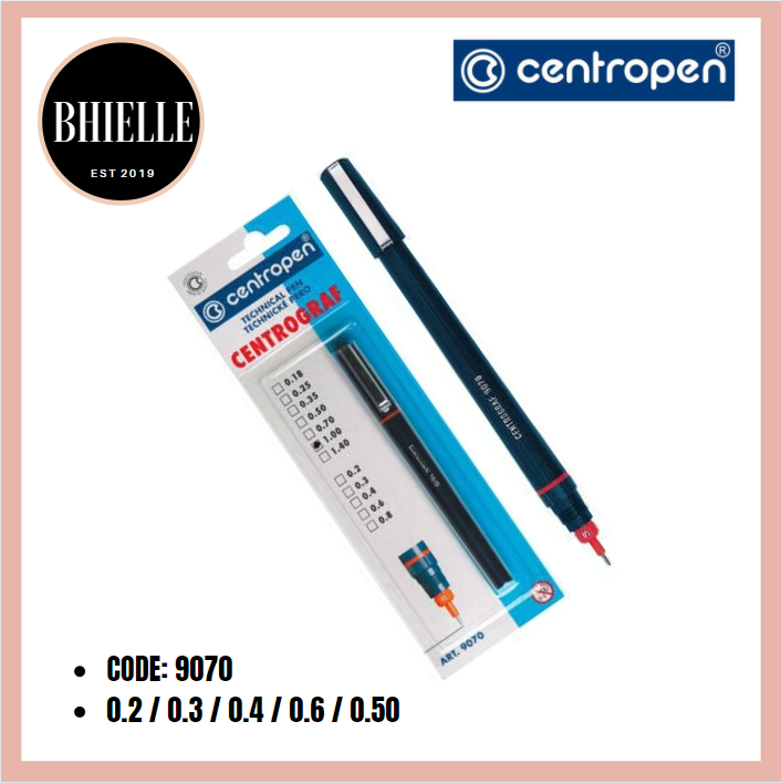 CENTROPEN Techincal Pen / Tech Pen Refillable (No ink Included) | Lazada PH