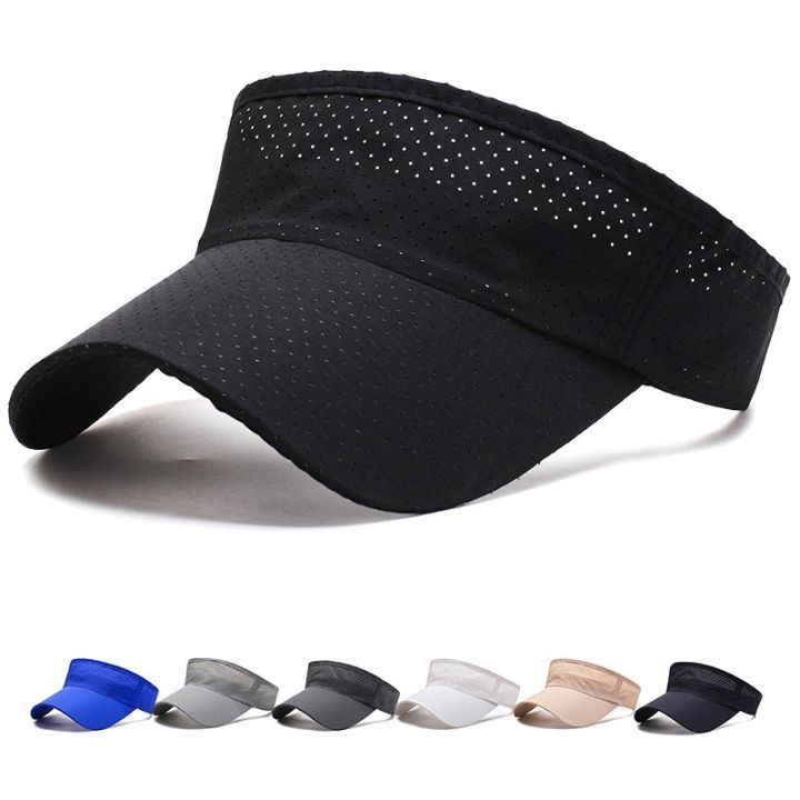 【PrettySet】Summer Breathable Air Sun Hats Quick-dry Visor UV Protection ...