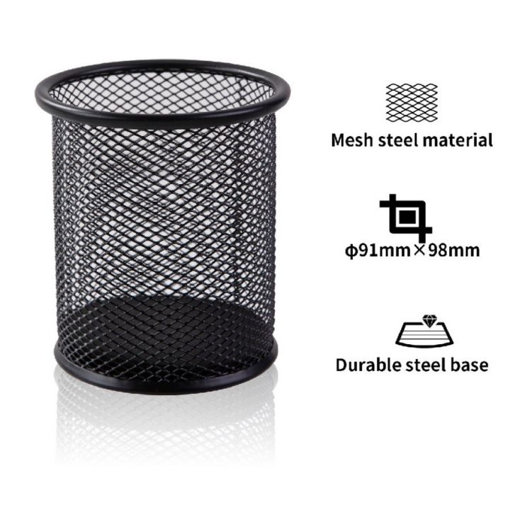 DELI TEMPAT PULPEN PEN CUP HOLDER BESI TEBAL DELI 9172 / TEMPAT PULPEN ...