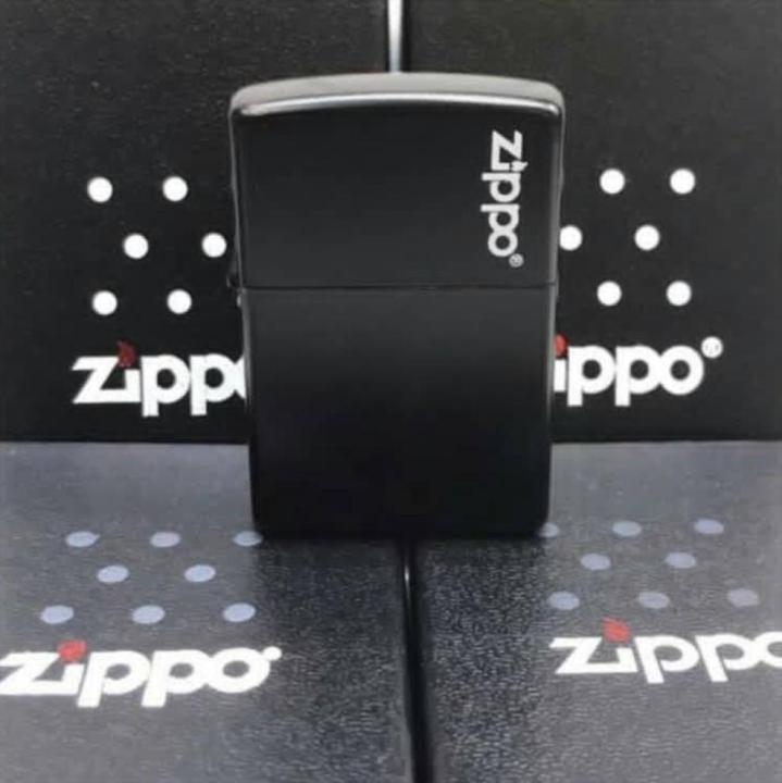 bisa cod-Korek Api Zippo Black Matte /Mancis Unik Zippo Black Dopp ...