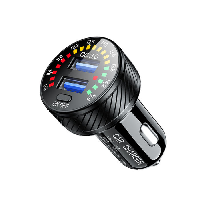 Car Charger with Qc3.0 Protocol High Power Car Charger High Power Touch ...