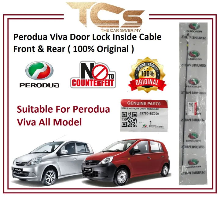 Perodua Viva Door Lock Inside Cable Front & Rear ( 100% Original ) | Lazada