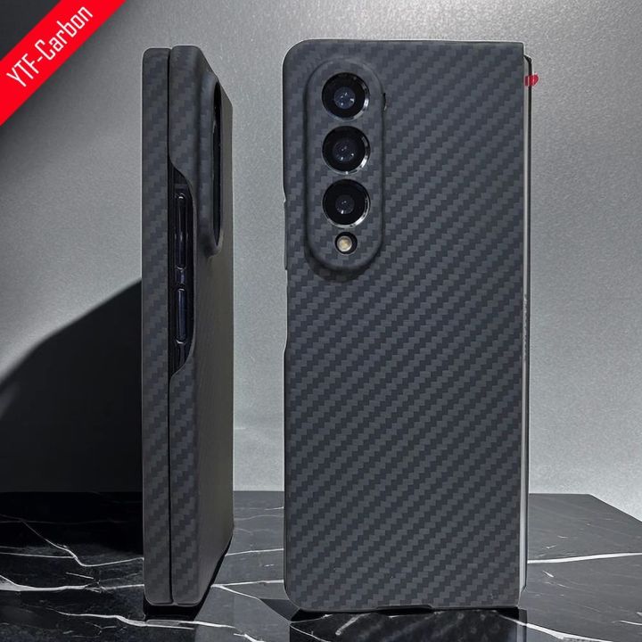 Best Protection👉 carbon real carbon fiber case For Samsung Galaxy Z ...
