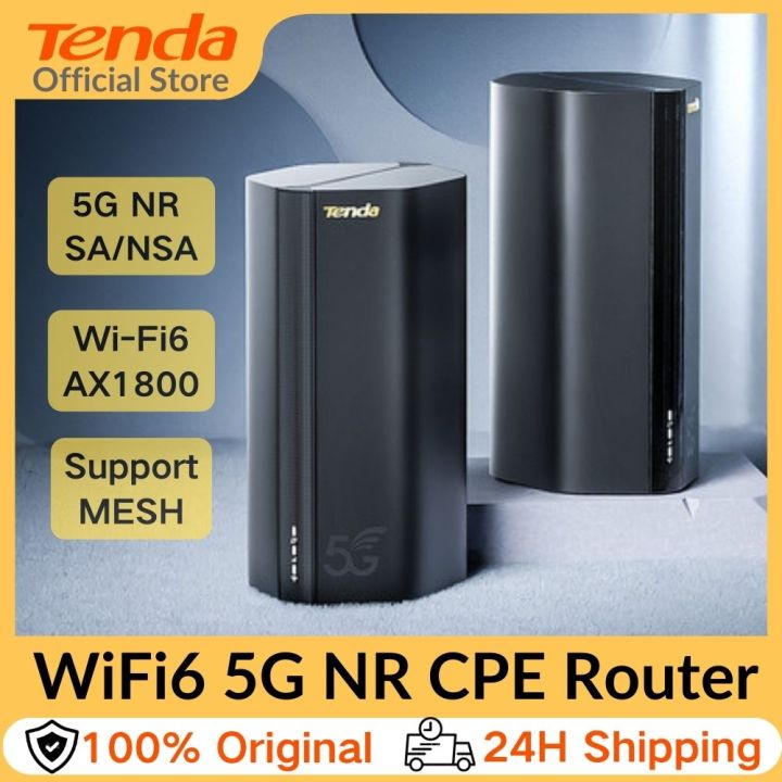 Tenda 5G Router AX1800 Wi-Fi 6 Wireless Modem Wifi Hotspot 5G/4G/3G ...