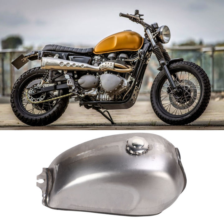 Iron Fuel Petrol Tank Bare Metal Motorcycle Gas Tank for Motorbike ...