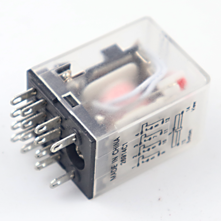 LED MY4 General Purpose Relay 4pdt,14pins relay 12V 24V 110V 220V MY4NJ HH54P Relay switch ...