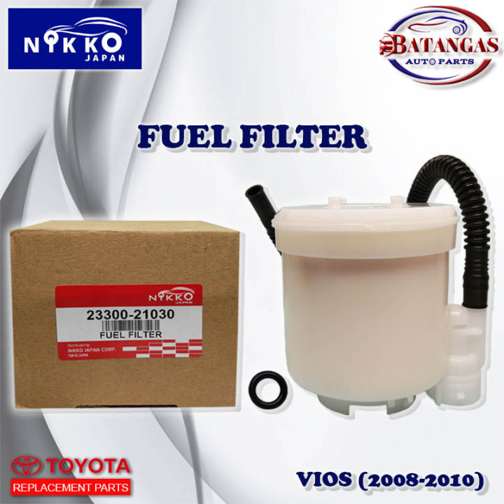 Fuel Filter for Toyota Vios (2008-2010) 23300-21030 NIKKO JAPAN | Lazada PH