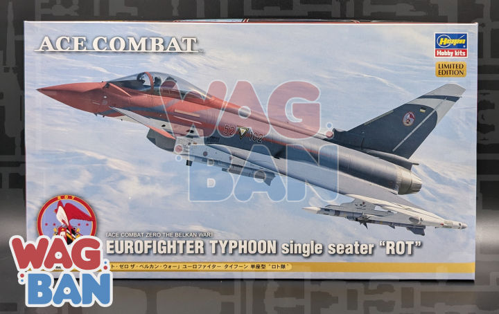 Hasegawa - 1/72 Ace Combat Zero The Belkan War: Eurofighter Typhoon Single-Seater Rot Squad ...