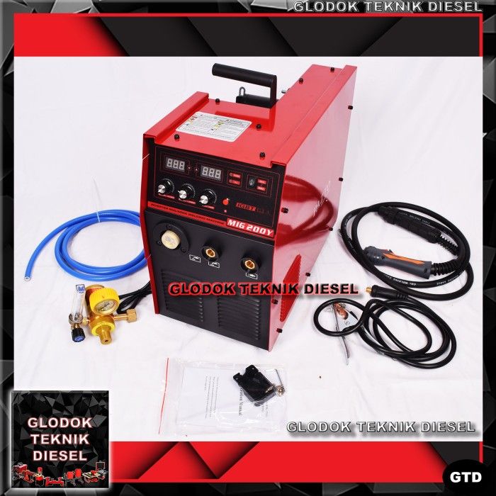 PAZTO MESIN LAS MIG 200 CO2 15 KG WELDING MACHINE MAG MIG 200A TERBAIK ...