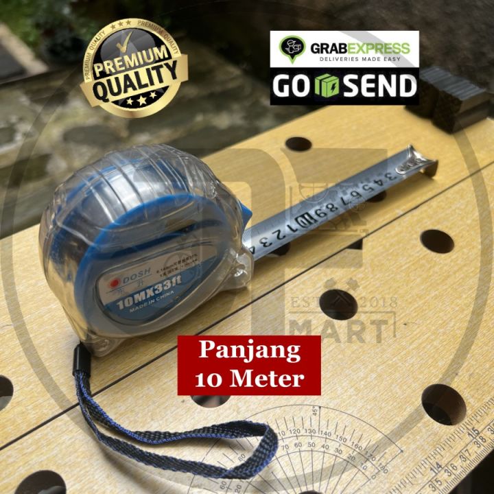 Meteran Transparan Rol Meter 10, 7/5, 5M feet #DG COMPUTNDO | Lazada ...
