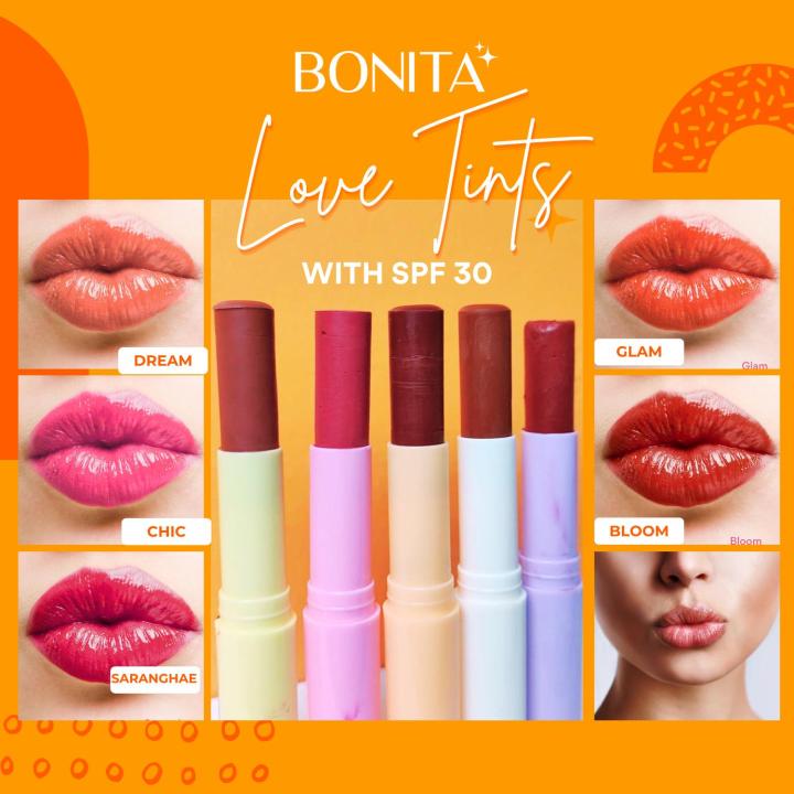 Bonita Love Tints (Lip and Cheek Tinted Balm) | Long-lasting, Organic ...