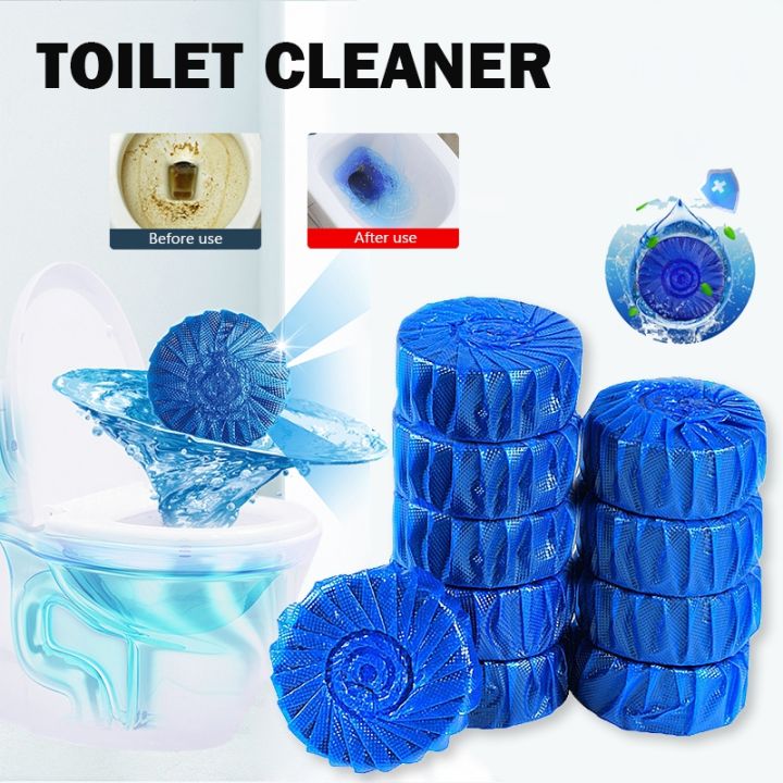50Pcs Solid Toilet Cleaner Household Toilet Disinfectant ...