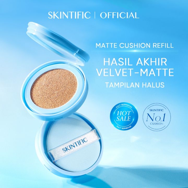 SKINTIFIC - Perfect Stay Velvet Matte Cushion - Refill 11ml | Lazada ...