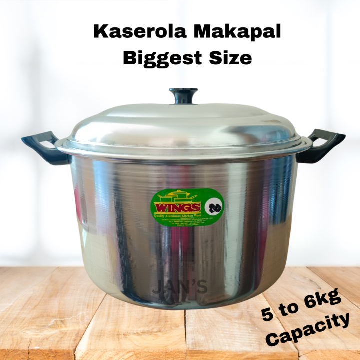Casserole Kaserola Big Makapal 35cm Wings | Lazada PH