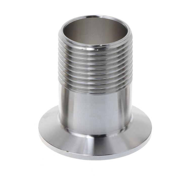 Stainless Steel Sanitary Male Threaded Ferrule Pipe Fitting Tri clamp ...