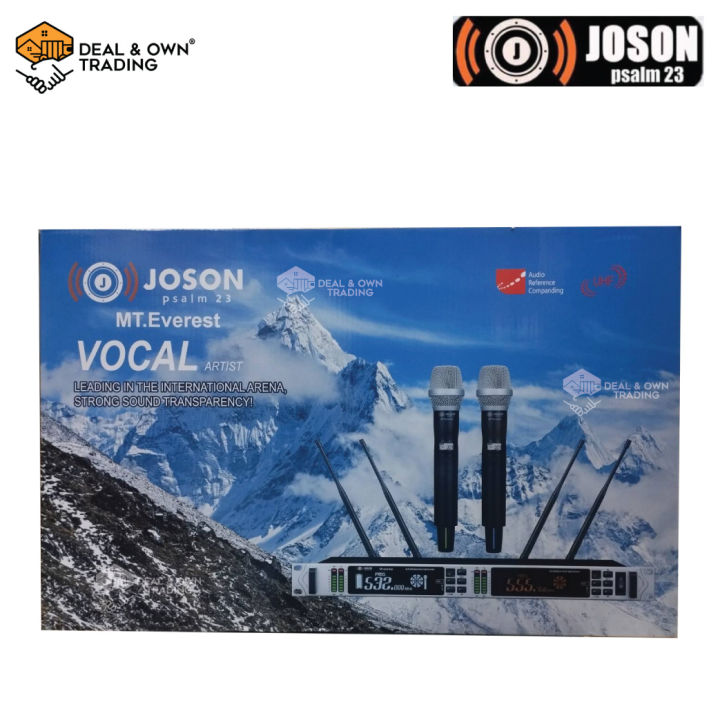 Joson MT.EVEREST V4 Professional Wireless Microphone | Lazada PH