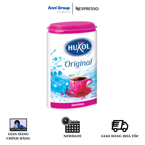 [DATE MỚI] Đường Ăn Kiêng Huxol - Dòng Original (650 viên/ hộp) Nhập ...