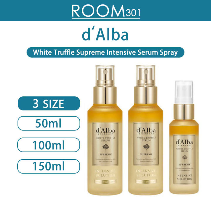 【d'Alba】 White Truffle Serum Supreme Intensive Solution (150ml/100ml/50ml) dAlba dalba Collagen ...
