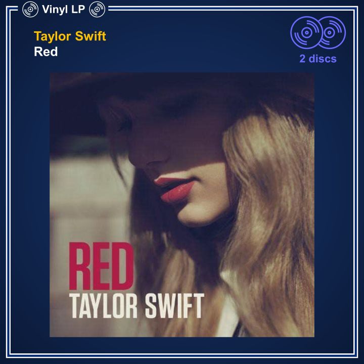 [แผ่นเสียง Vinyl LP] Taylor Swift - Red [ใหม่และซีล SS] | Lazada.co.th