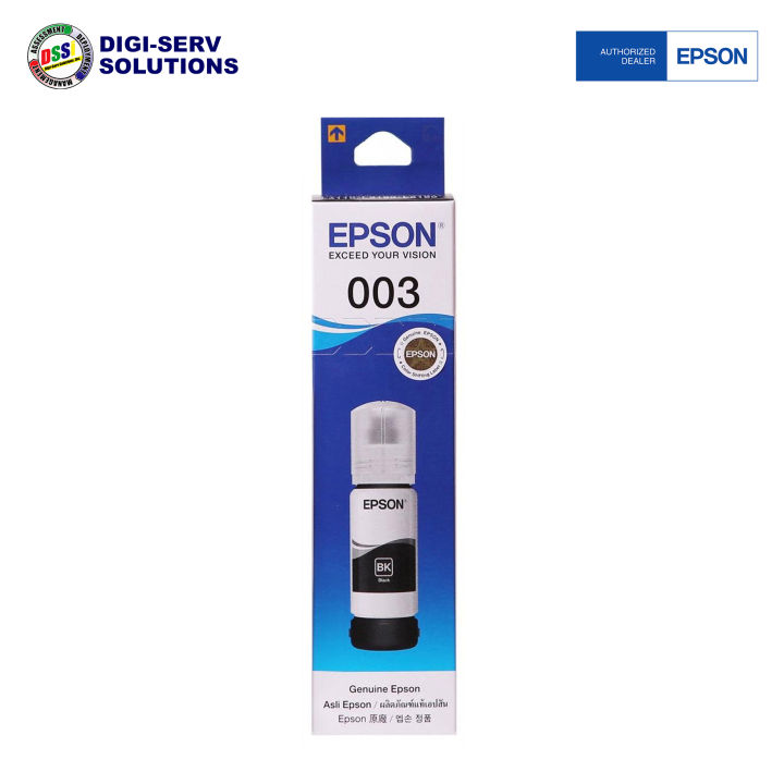 Epson 003 65ml Original Ink Bottle ~Choose on Variations/Colors | Lazada PH