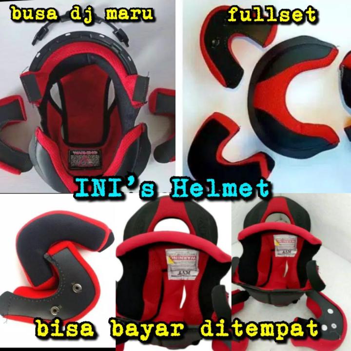 Busa helm kyt dj maru lengkap Kancing Besi dullset bisa cod | Lazada ...