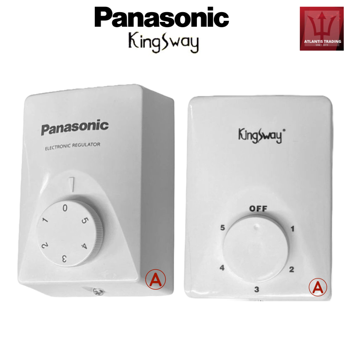 Panasonic / KingSway Electric Fan Control Regulator Switch 5 Speed For ...
