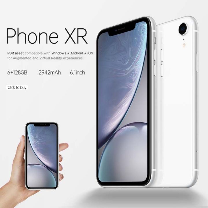 Global Version XR Cellphone original 128GB Smartphone| 6.1'' all-screen ...