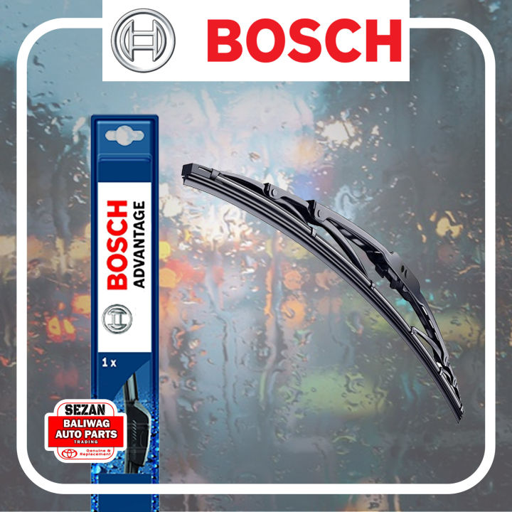 WIPER BLADE ADVANTAGE CONVENTIONAL HOOK TYPE BA 14" 16" 18" 19" 20" 21" 22" 24" 26" BOSCH ...