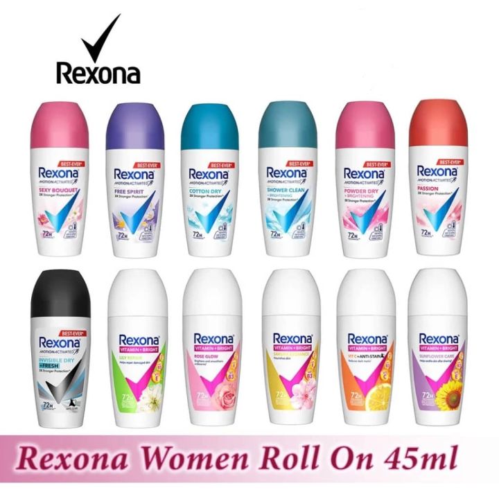 REXONA deodorant roll on 45 ml | Lazada