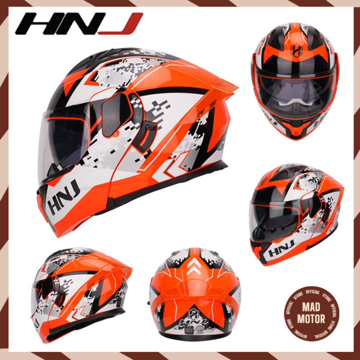 HNJ Modular for helmet Full face helmet for motorcycle original with ...