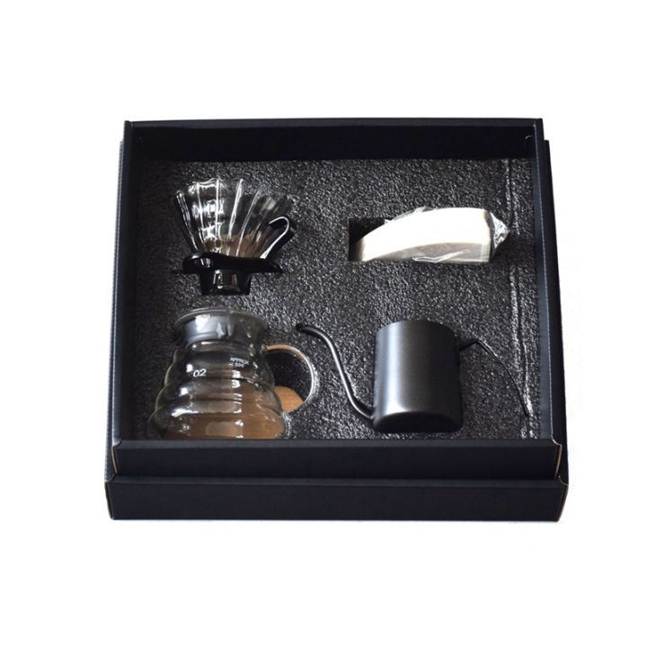 Hand Drip V60 Coffee Maker Gift Box Set Camping Portable Brew Coffee ...