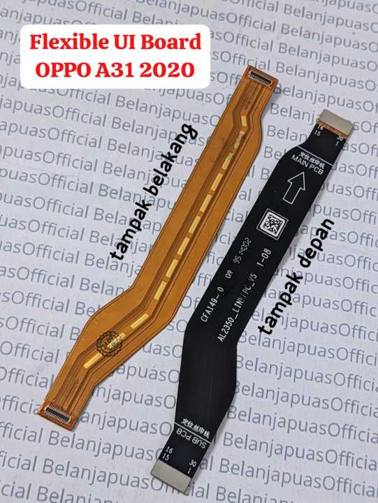 Flexible Fleksibel Tengah Ui Board / Main Board OPPO A31 2020 | Lazada ...