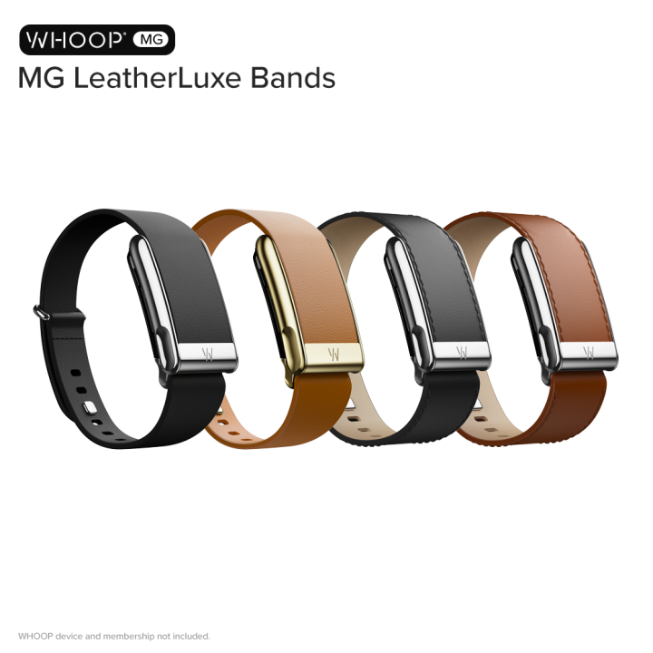 WHOOP MG LeatherLuxe Band สายหนังแท้ สำหรับ WHOOP MG | Lazada.co.th