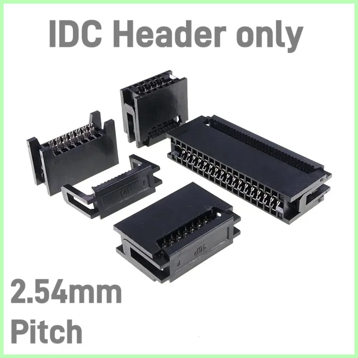 [TGD KJN HLPY 128] IDC Type Card Edge Connector Slot 2.54 mm Pitch 10 ...