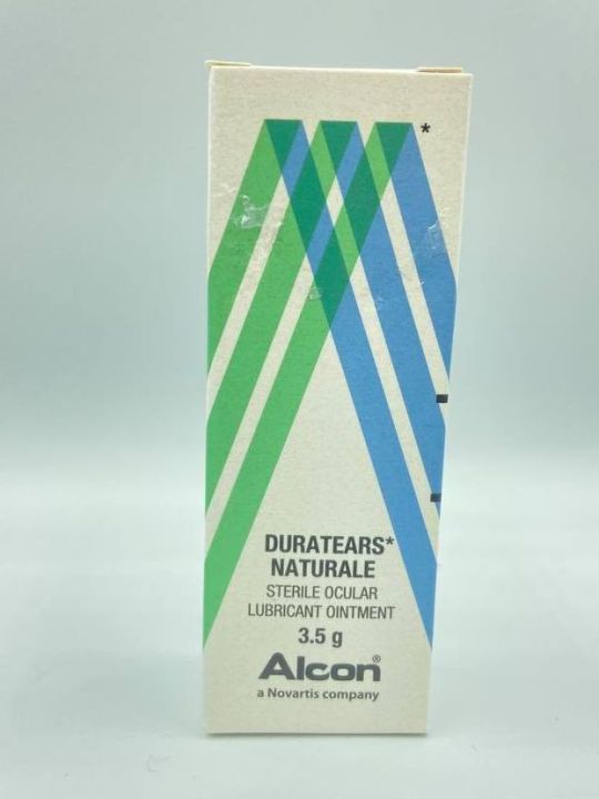 Alcon Duratears Naturale ~ Sterile Eye Lubricant Ointment 3.5g | Lazada