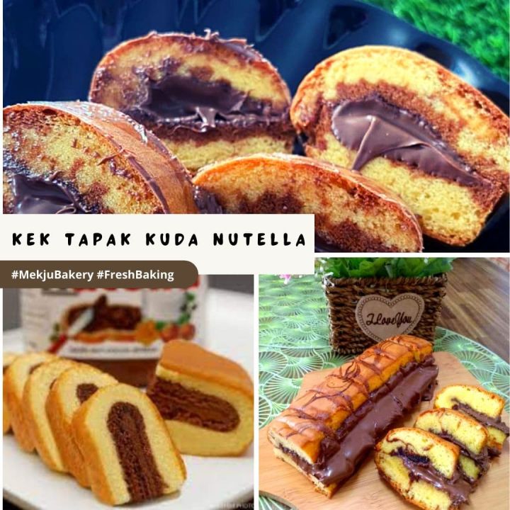 Kek Tapak Kuda Nutella Premium | Lazada