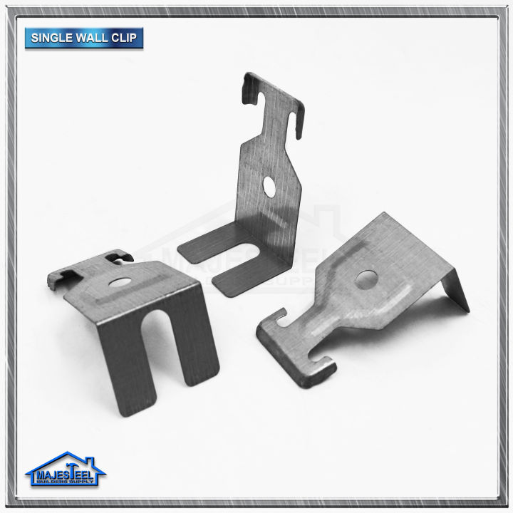 (20pcs) Metal Furring Channel Clip W-CLIP Double Furring Clip or Single ...