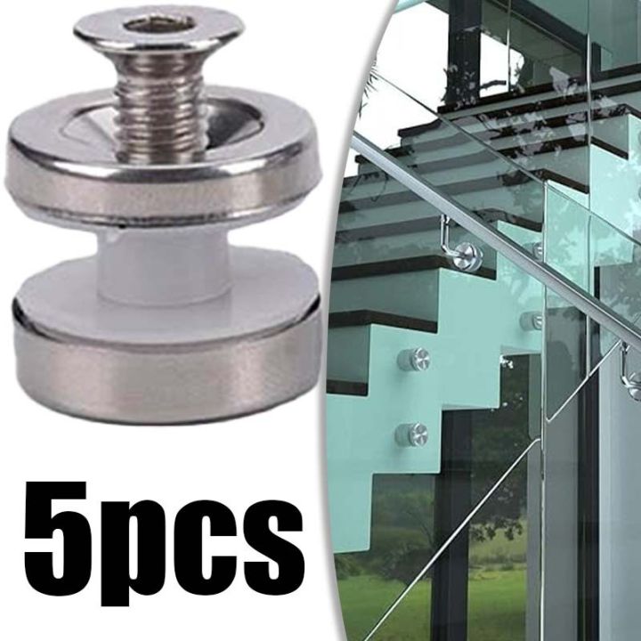 5pcs Baut Kaca Tangga Baut Penjepit Kaca Baut Railing Kaca Jepit ...