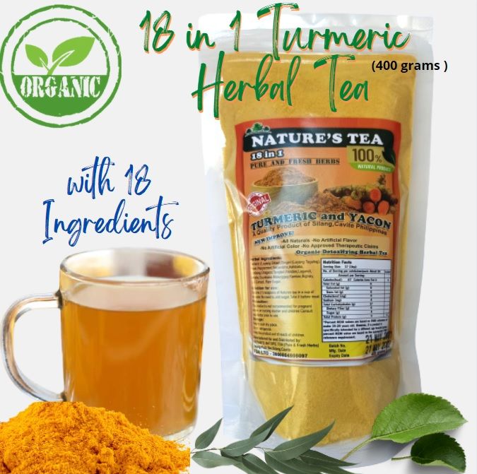 [Nique Store] Nature's Tea 18-in-1 Herbal Powder Tea - 400grams , 100% ...