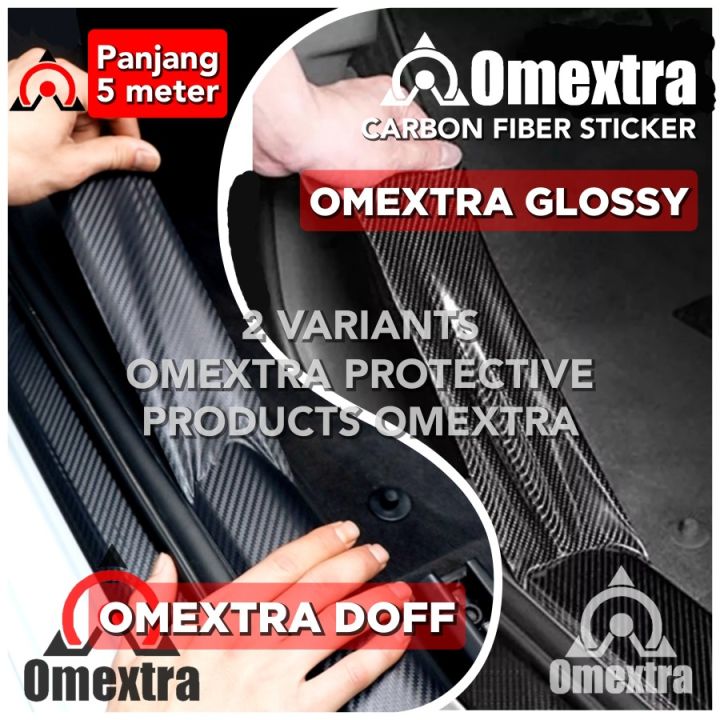 5D Carbon Sticker Anti Corosi Omextra Nano Stiker Carbon 5D Sillplate ...